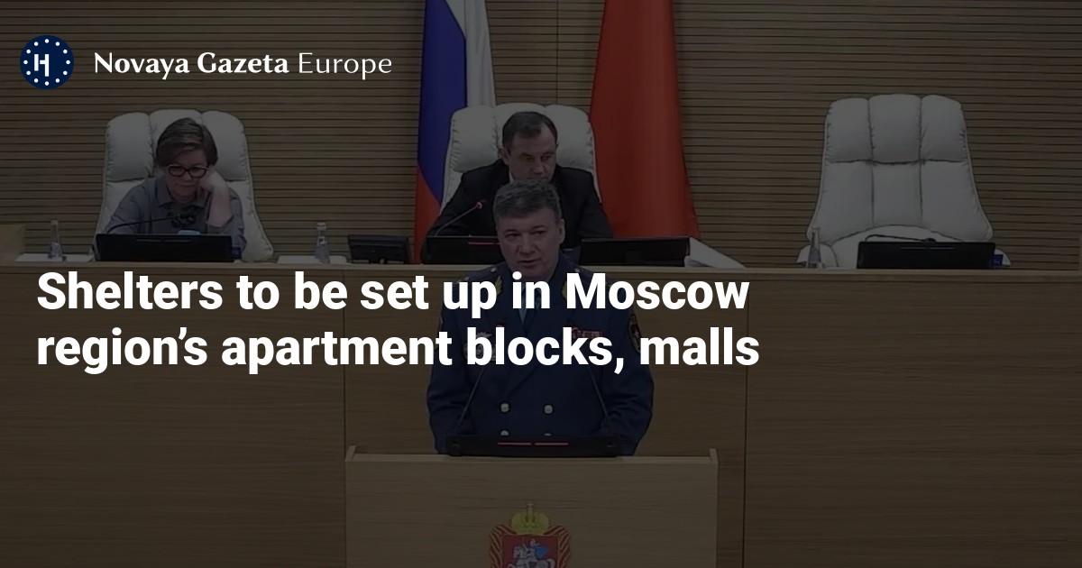 Shelters to be set up in Moscow region’s apartment blocks, malls ...